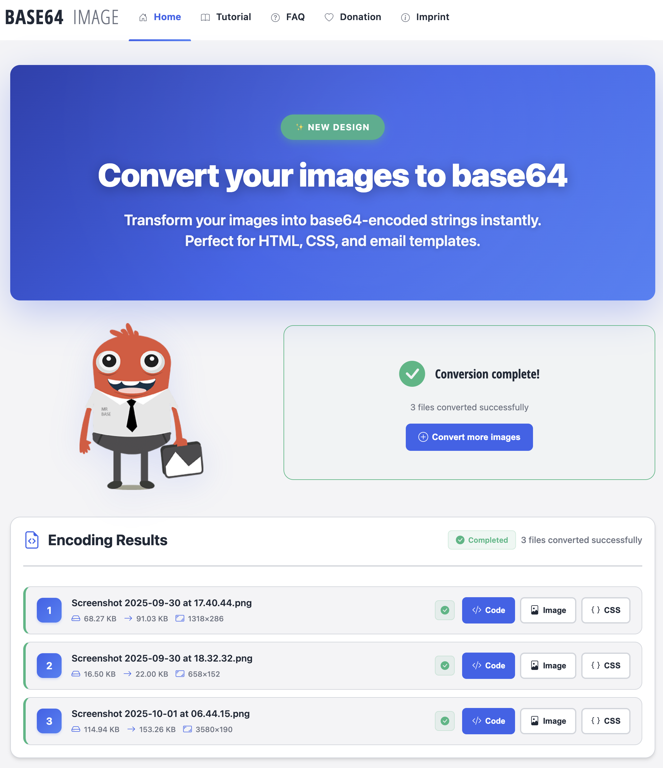 Tutorial - Base64 Image Encoder
